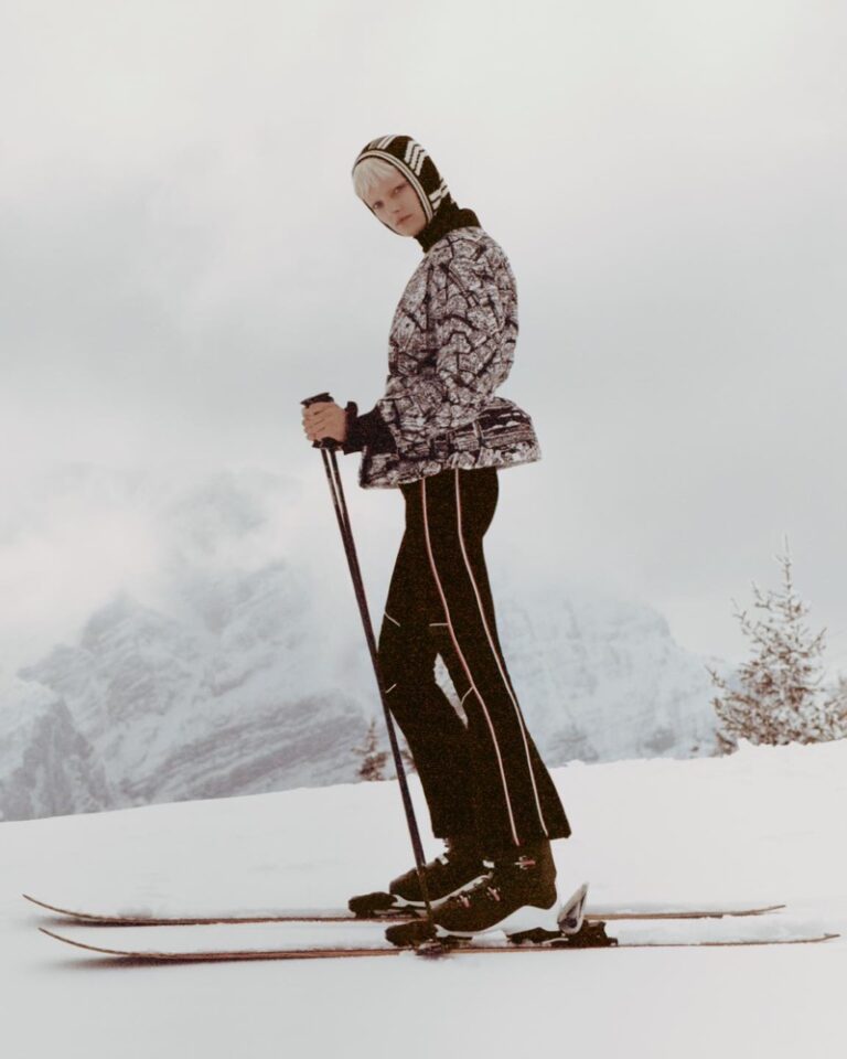 Maštamo o skijanju u Dior Alps divnoj retro ski kolekciji